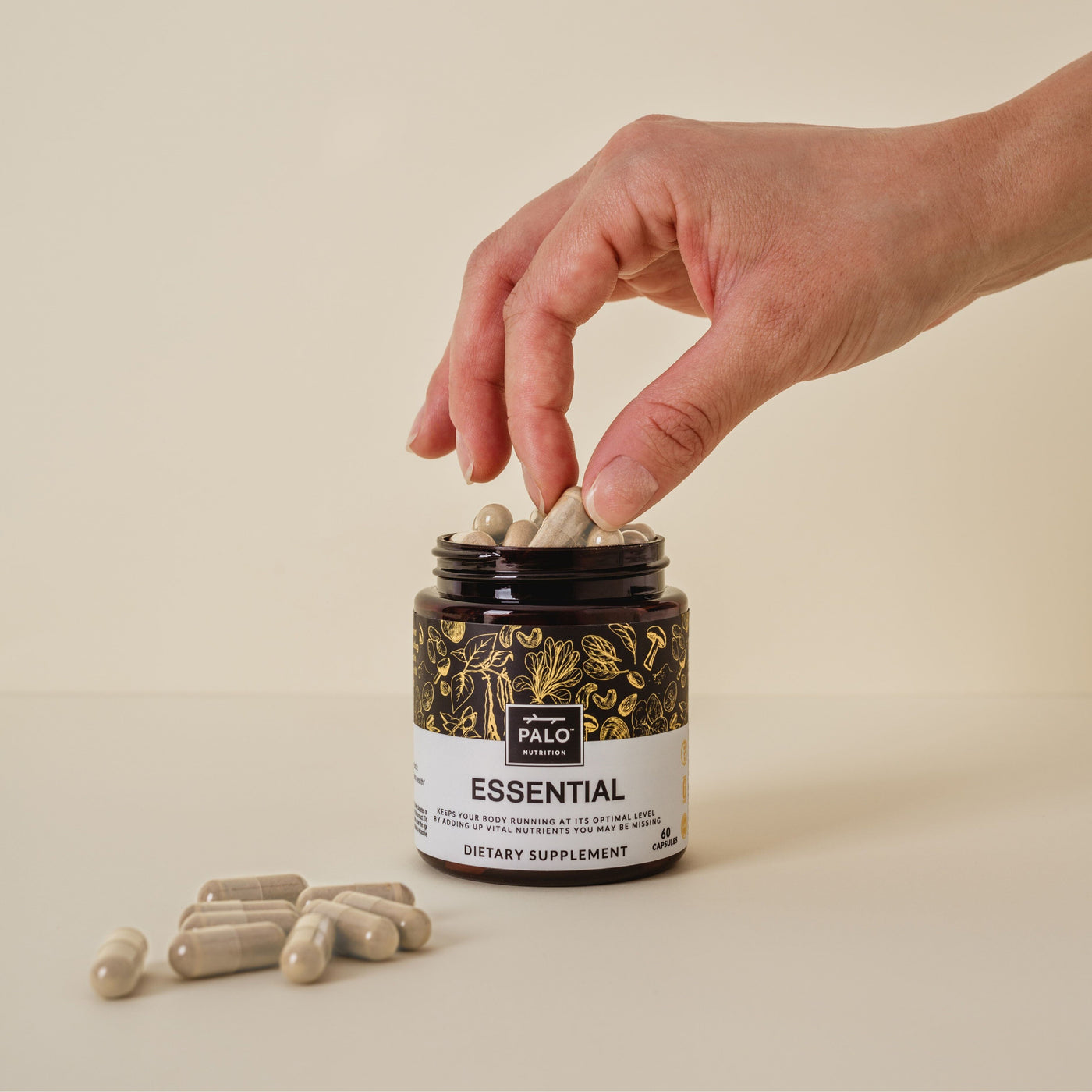 ESSENTIAL | Wellness Daily Multivitamin Capsules | PALO